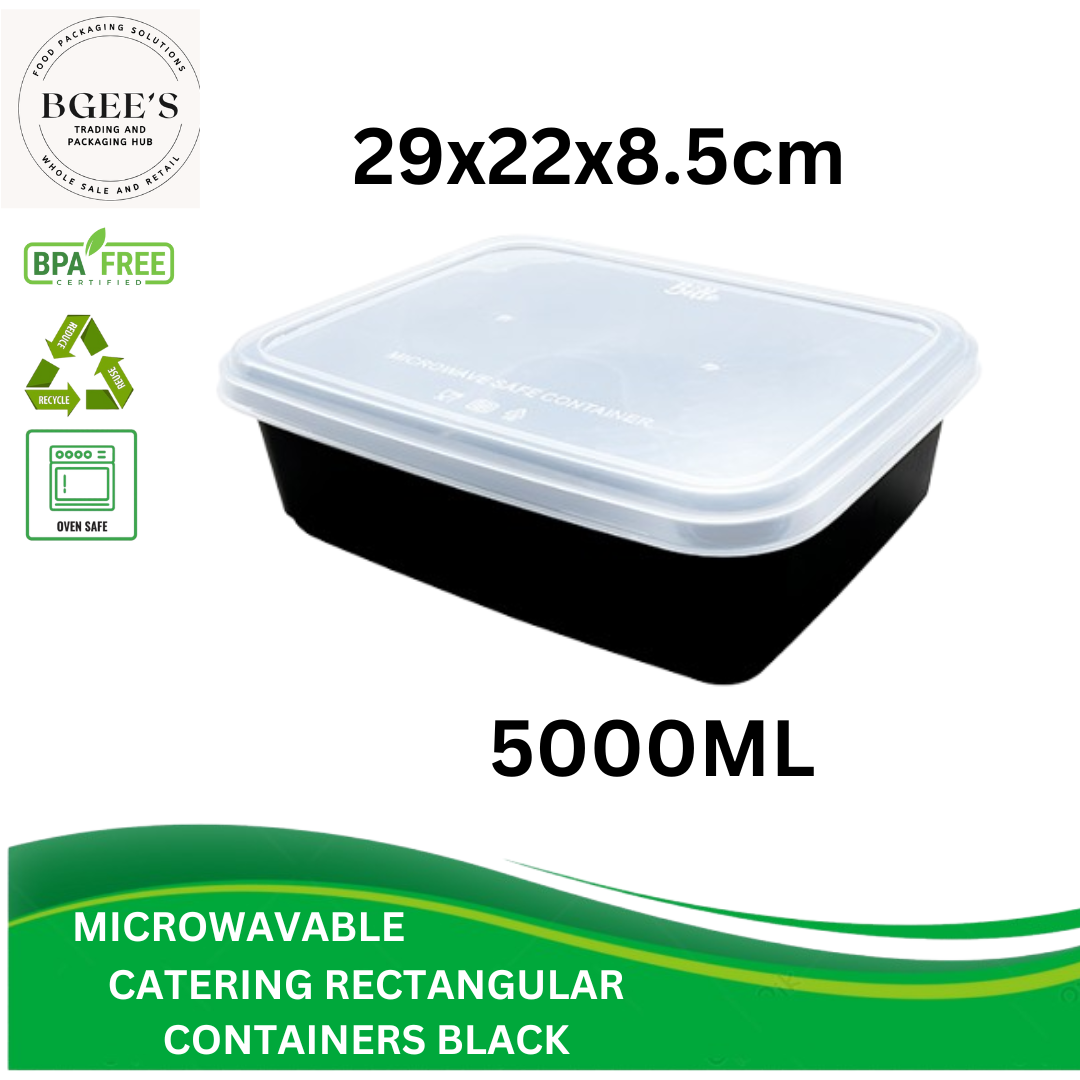 Bgee's New RE-5000 Microwavable Container 5000ml and 3200mlRectangular ...