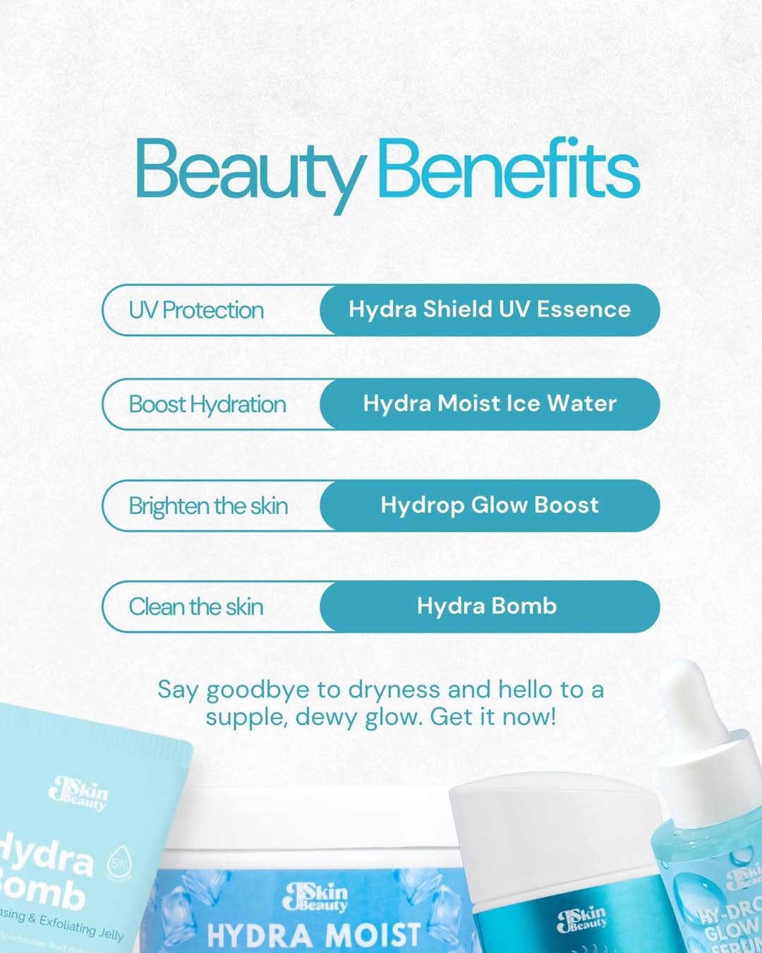 JSkin Beauty | Hydra Moist, Hydra Ice Soap, Hydra Peel, Hydra Bomb ...
