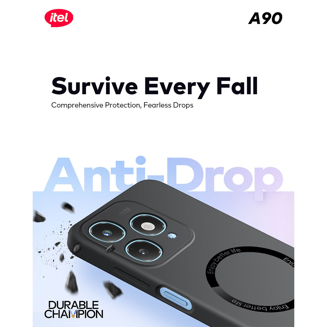 Itel A90 12GB (4+8GB Extended RAM) + 256 ROM | IP54 | 90Hz 6.6" Display | 5000mAh | 13MP Super ...