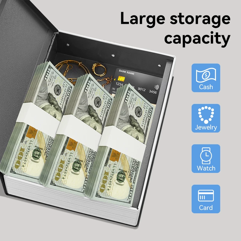Expose Contains Hidden Book Safe Box Book Safe Passcode Hidden Storage ...