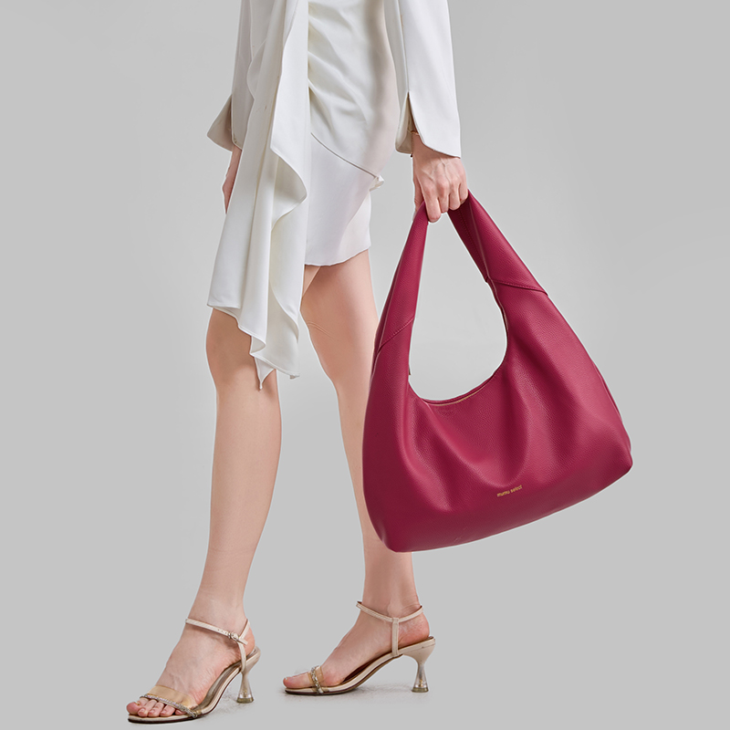 【Mumu Select】M860 Large Soft Leather Women Kili Kili Bag Shoulder Bags ...