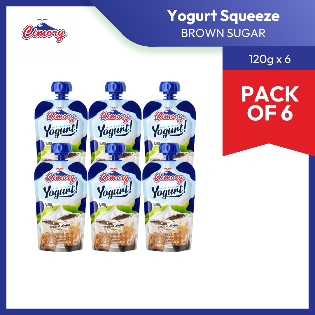 Cimory Yogurt Squeeze 120g - Set of 6s | Shopee Philippines