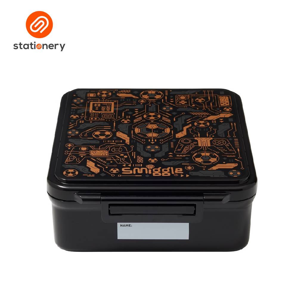 Smiggle Livewire Bento Lunchbox with Insulated Food Jar - Black | Shopee Philippines