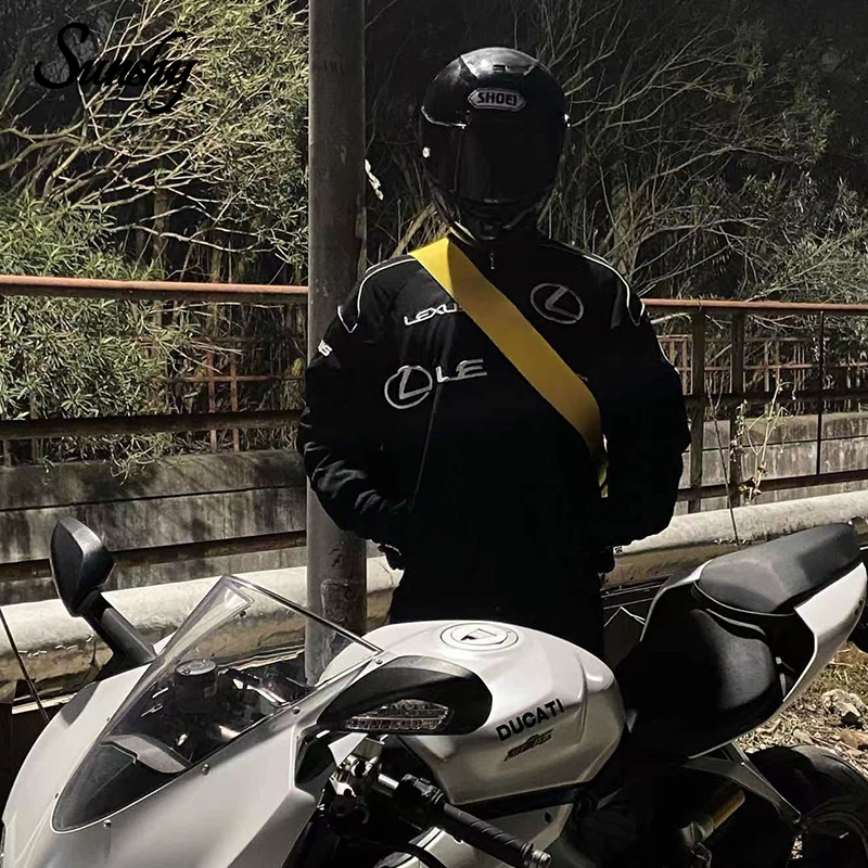 LEXUS F1 Racing Jacket Embroider Summer Cycling Windbeaker Coat Unisex ...