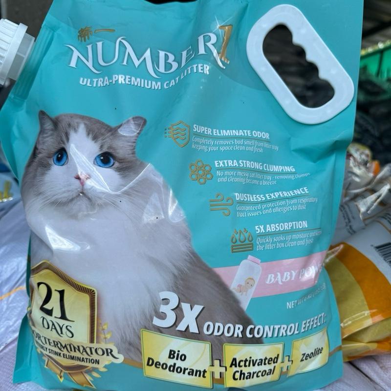Number 1 Ultra Premium Cat Litter 6KG | Shopee Philippines
