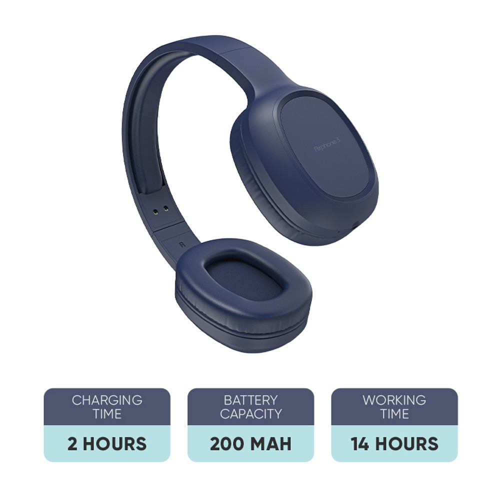 SONIC GEAR AIRPHONE 3 INDIGO/MIST/CLOUD/SAND/CARBON BT5.0 HEADSET (TYPE ...