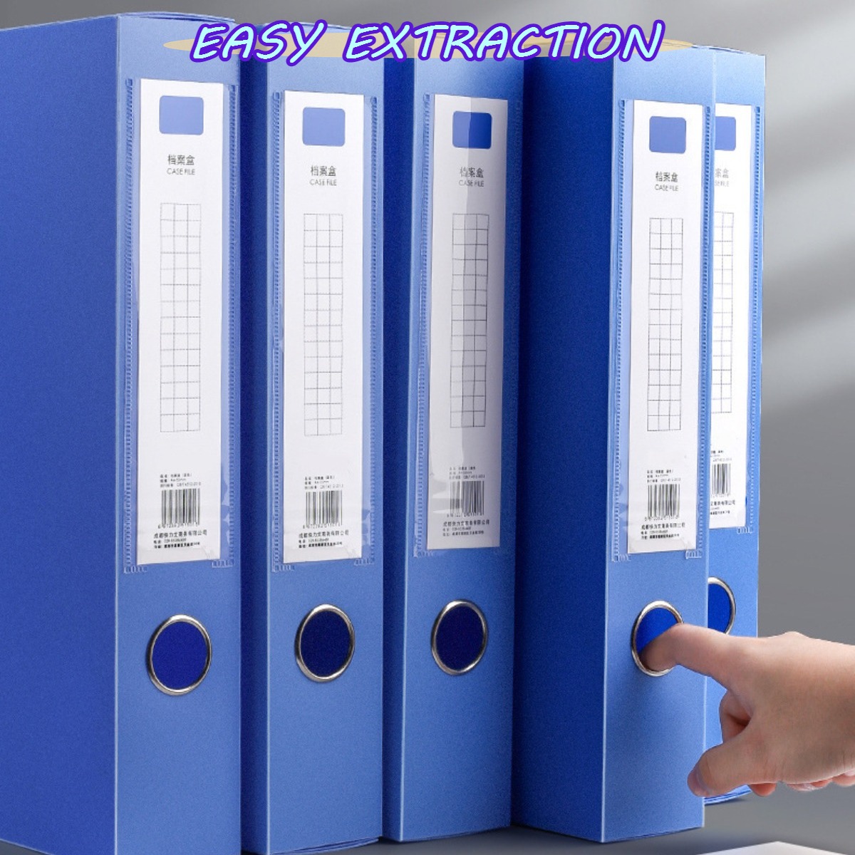 File Case Long/A4 Document Organizer Long Size Bond Paper Organizer PP ...