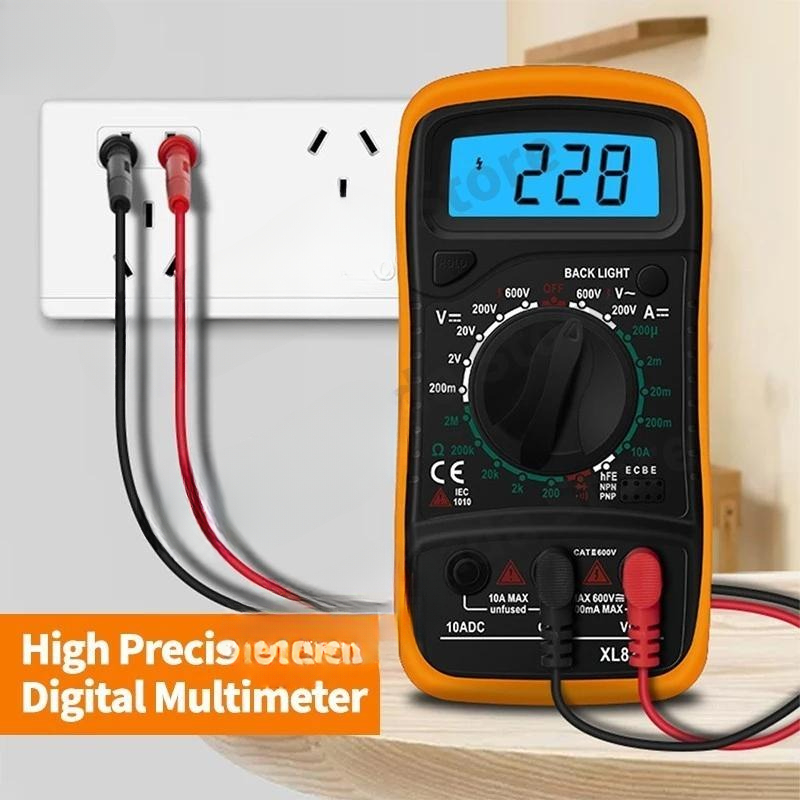 Original LCD Digital Multi Tester Multimeter Electrical Tester ...