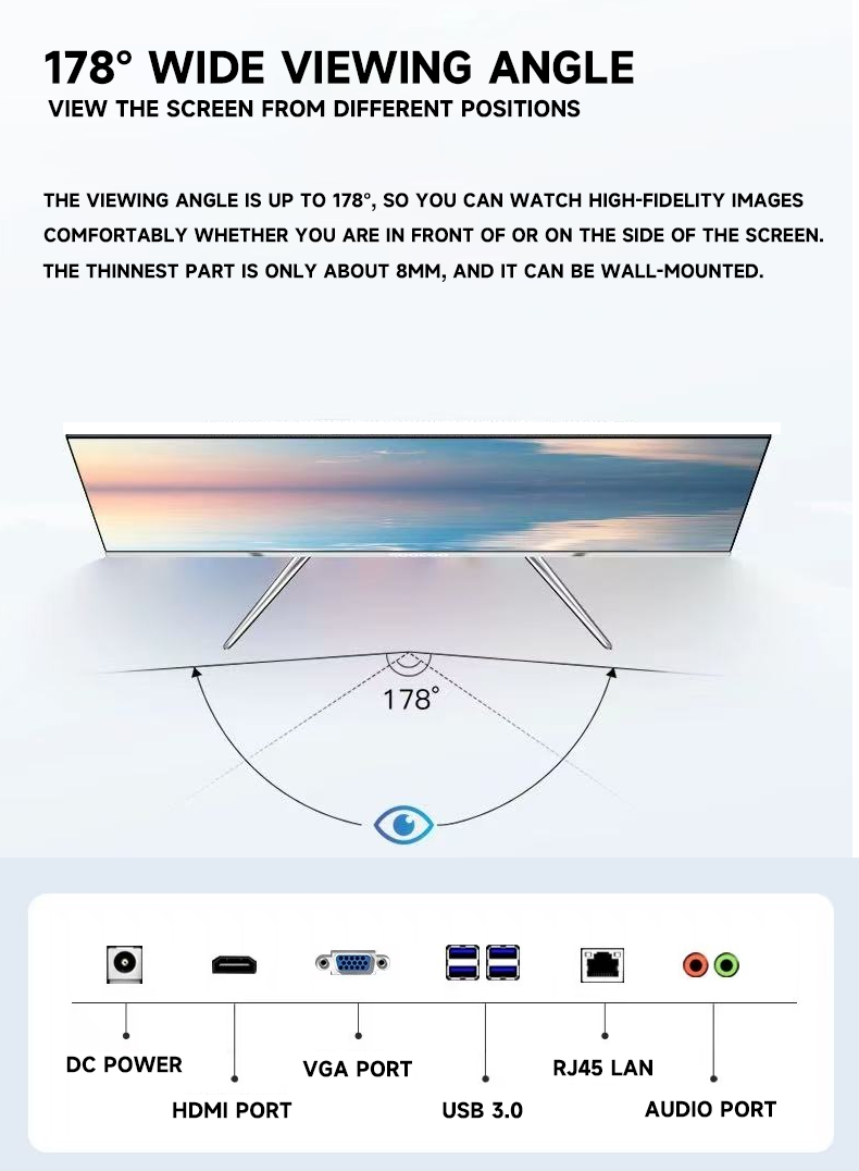 Nvision 24" All in One PC Computer With Intel Core i5/i7 CPU 16GB RAM ...