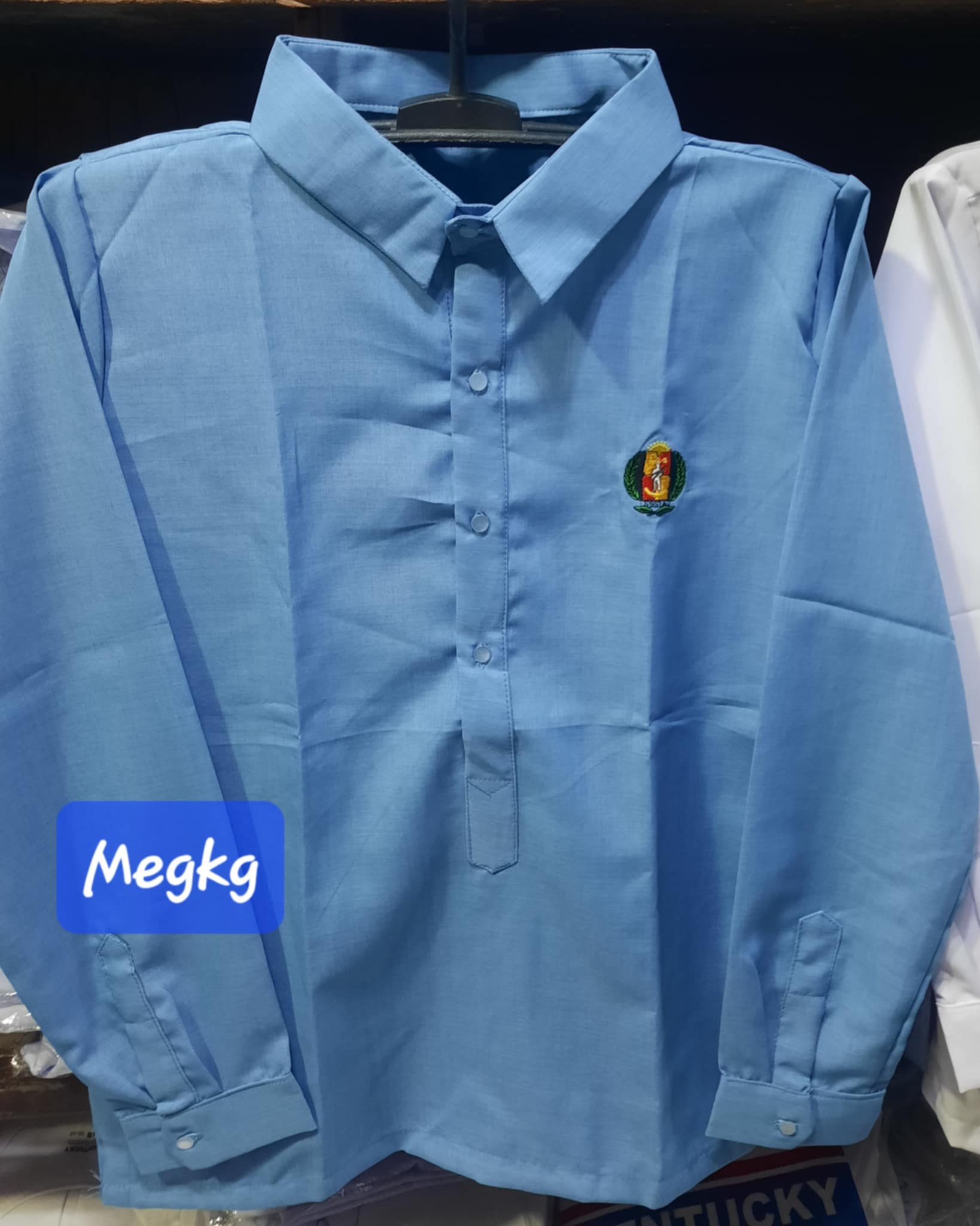 LONGSLEEVE POLO BARONG HIGH QUALITY COMPUTERIZED EMBROID SECURITY GUARD ...