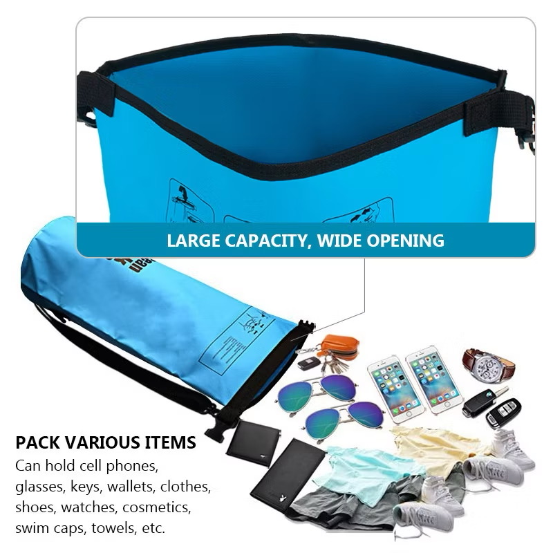 Dry Bag (2L 3L 5L 10L) Outdoor Waterproof Bag 7 Size Ocean Pack Dry Bag ...