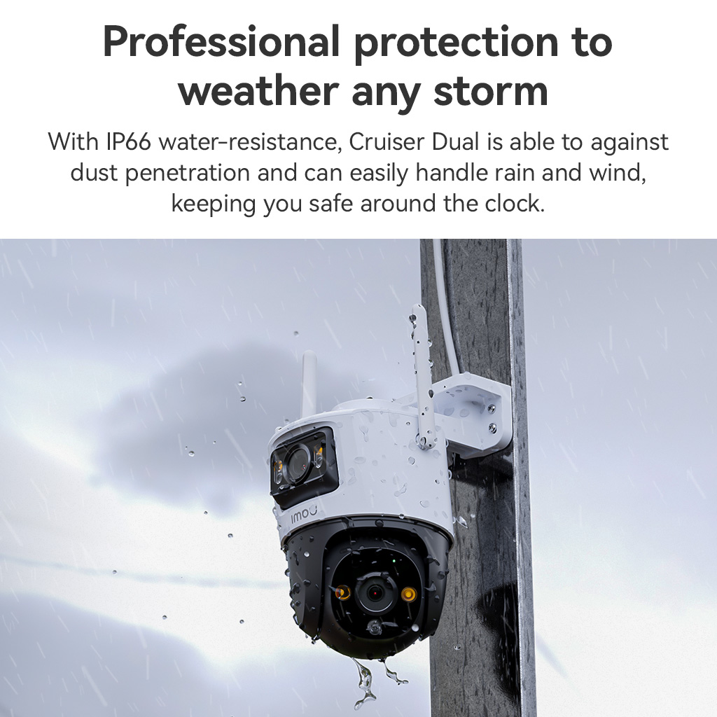 IMOU Cruiser Dual 10MP +128GB Dual Lens Outdoor Camera CCTV Security ...