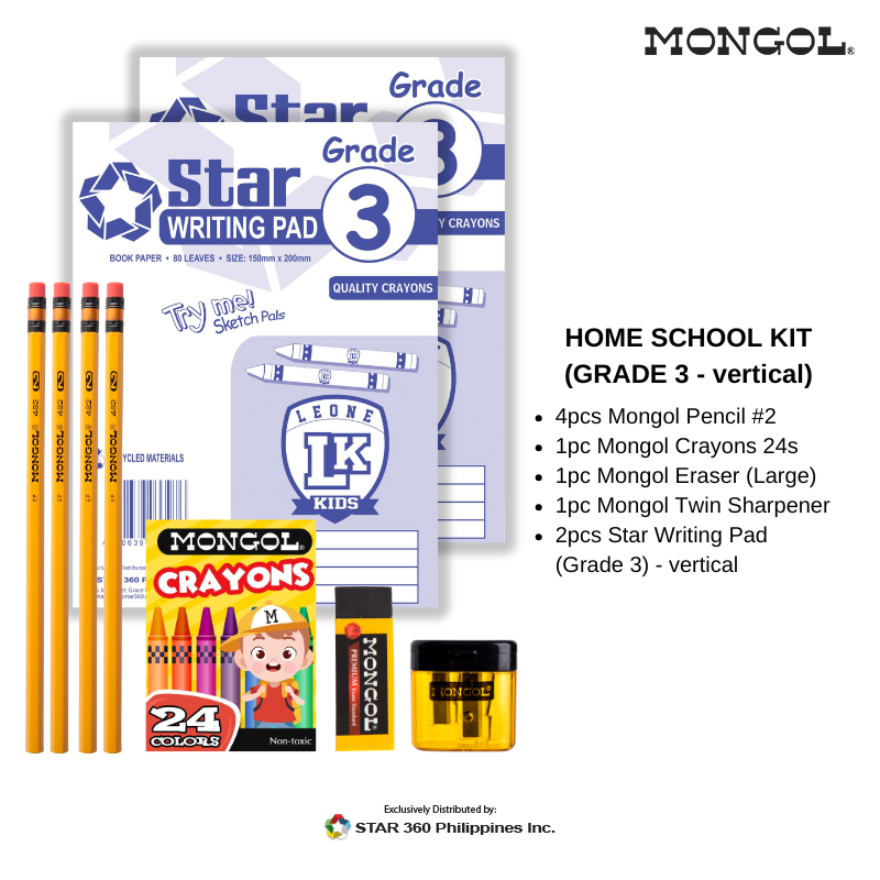 Mongol Home School Kits | Shopee Philippines