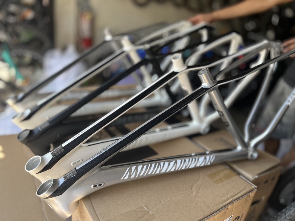 Mountainpeak Ninja1 27.5 & 29er Frame With Freebies Headparts, Clamp ...