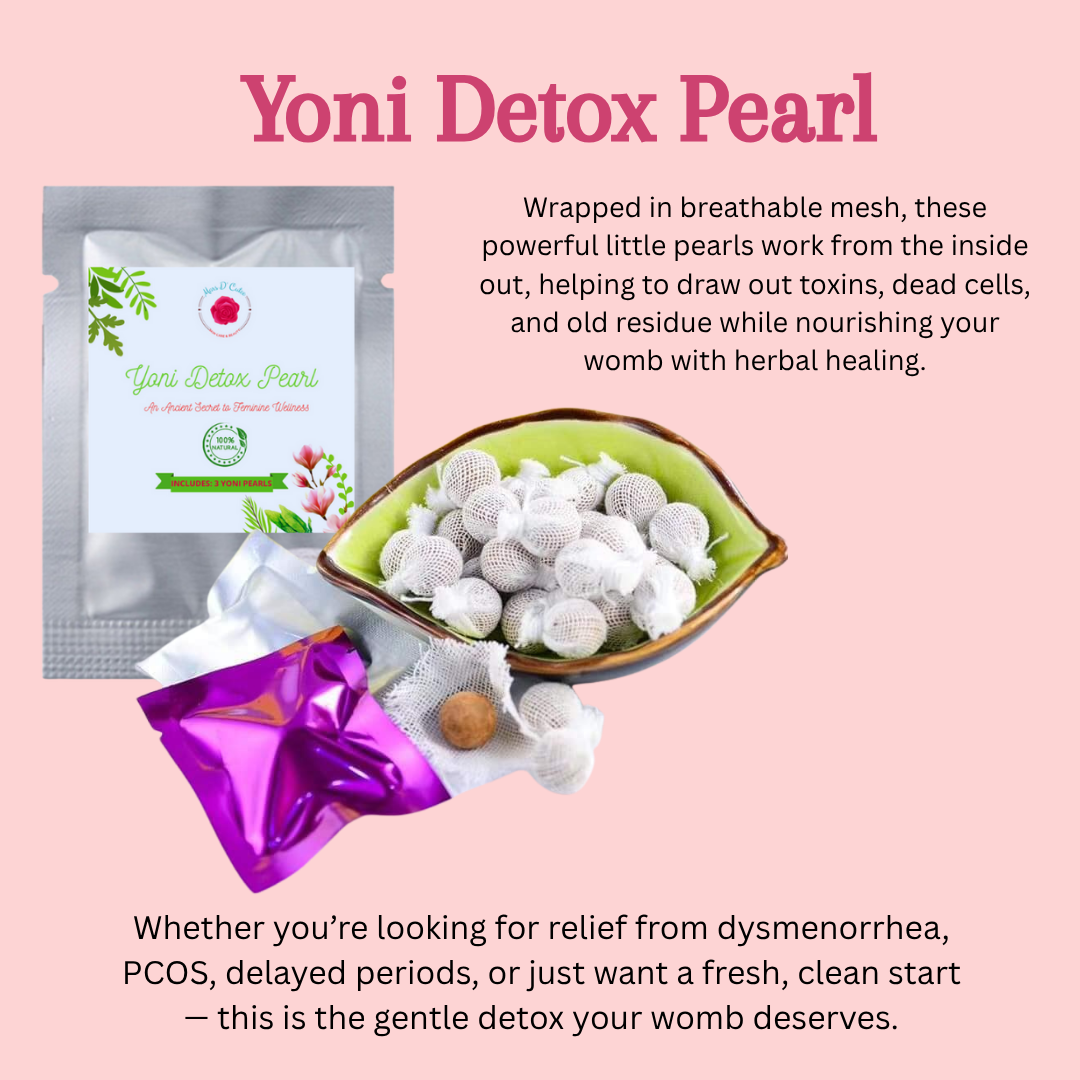 Yoni Detox Pearl – Pamparegla Herbal for Irregular Periods, Hormonal ...
