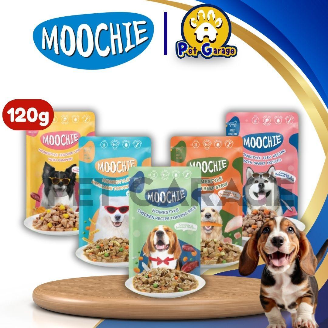 120g Moochie Homestyle All Stages Adult Puppy Dog Dogs Wet Dog Food ...