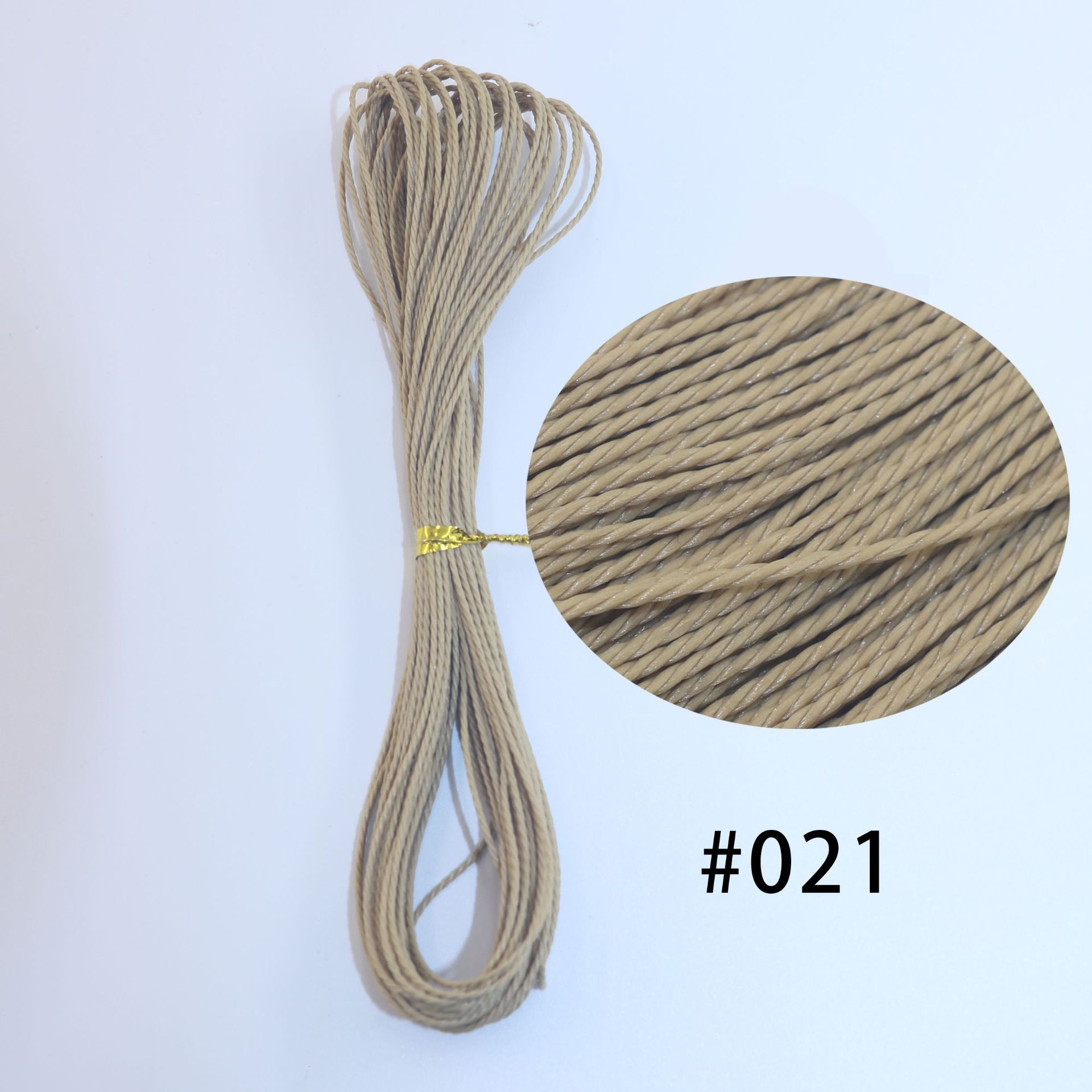 10m Waxed Thread Wax Cotton Cord String Strap Bead Woven Chain For DIY ...