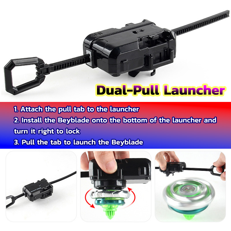 Beyblade X Series Dynamic Spinning Top Alloy Single Beyblade Assembly ...