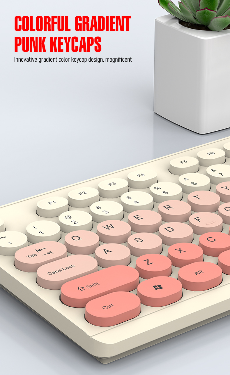 Zeus x Raiku R901 2.4G Wireless Keyboard & Mouse Combo - Colorful ...