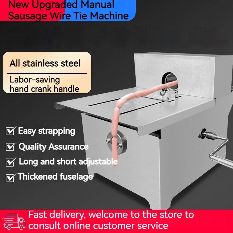 Automatic commercial sausage linker and sausage binding machine ...