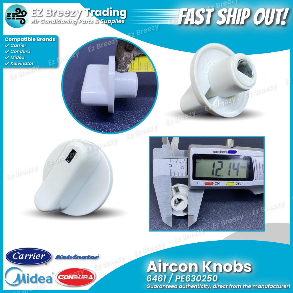Knobs for Window Type Air Conditioning Units | Carrier, Condura ...