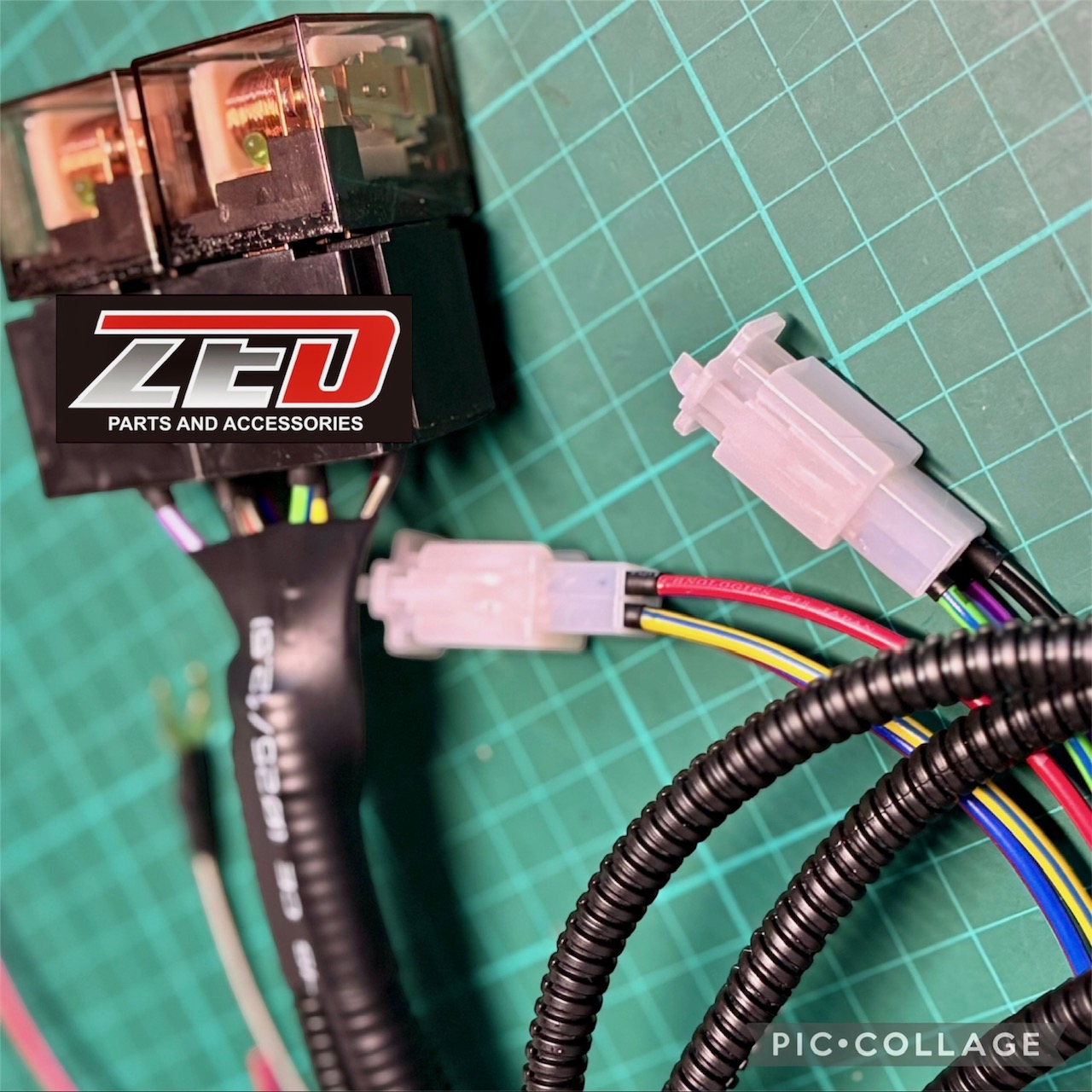 Mini Driving Light Wiring Kit-Harness Easy Install Plug And Play ...