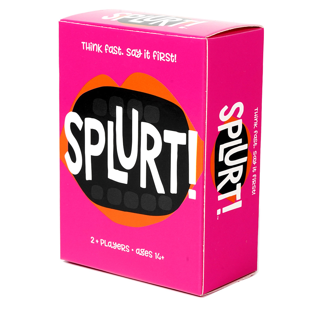 splurt! Quick Naming Party Strategy Board Game Party Card Game | Shopee ...