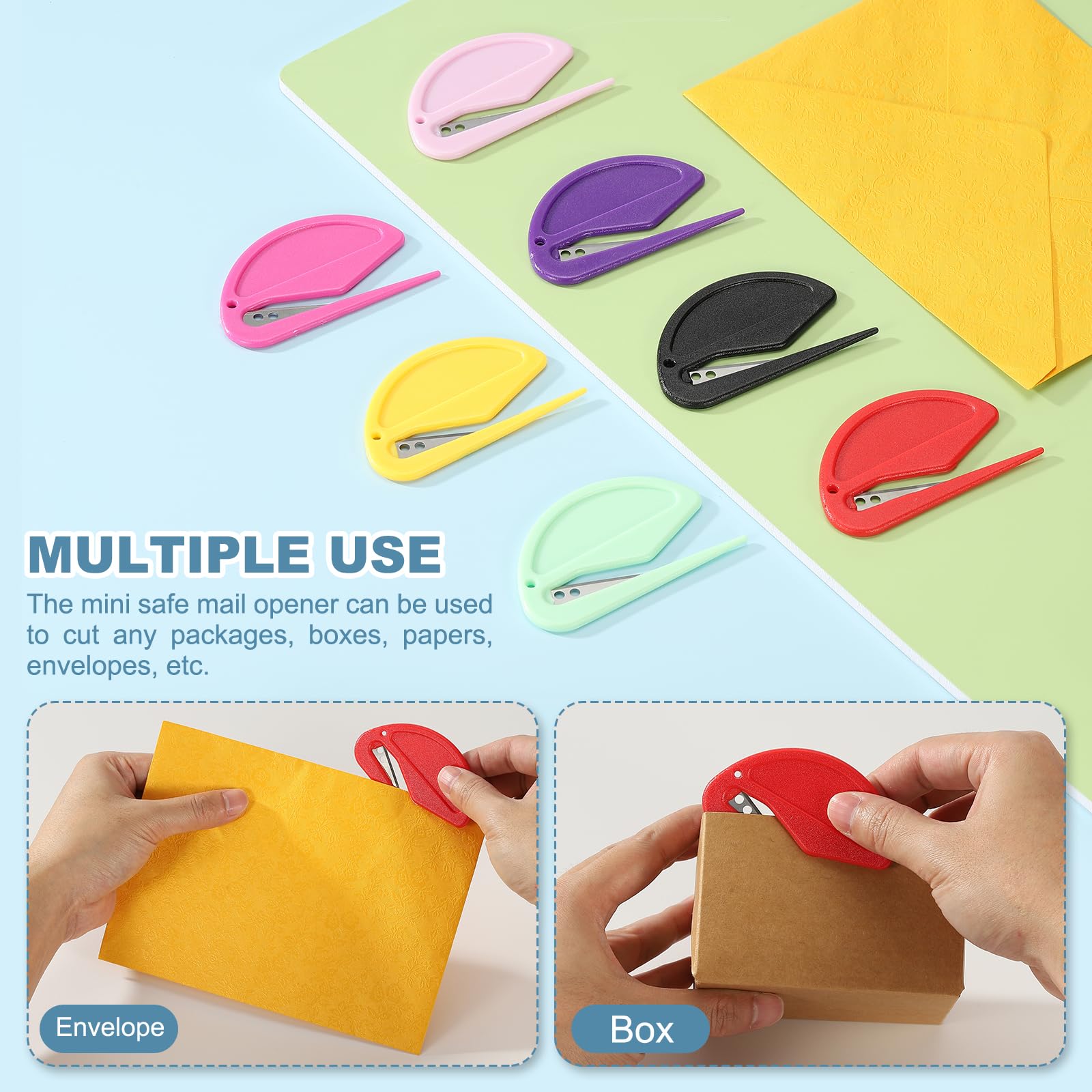 Letter Opener Envelope Slitter Mail Slitter with Safe Cutter Mail ...