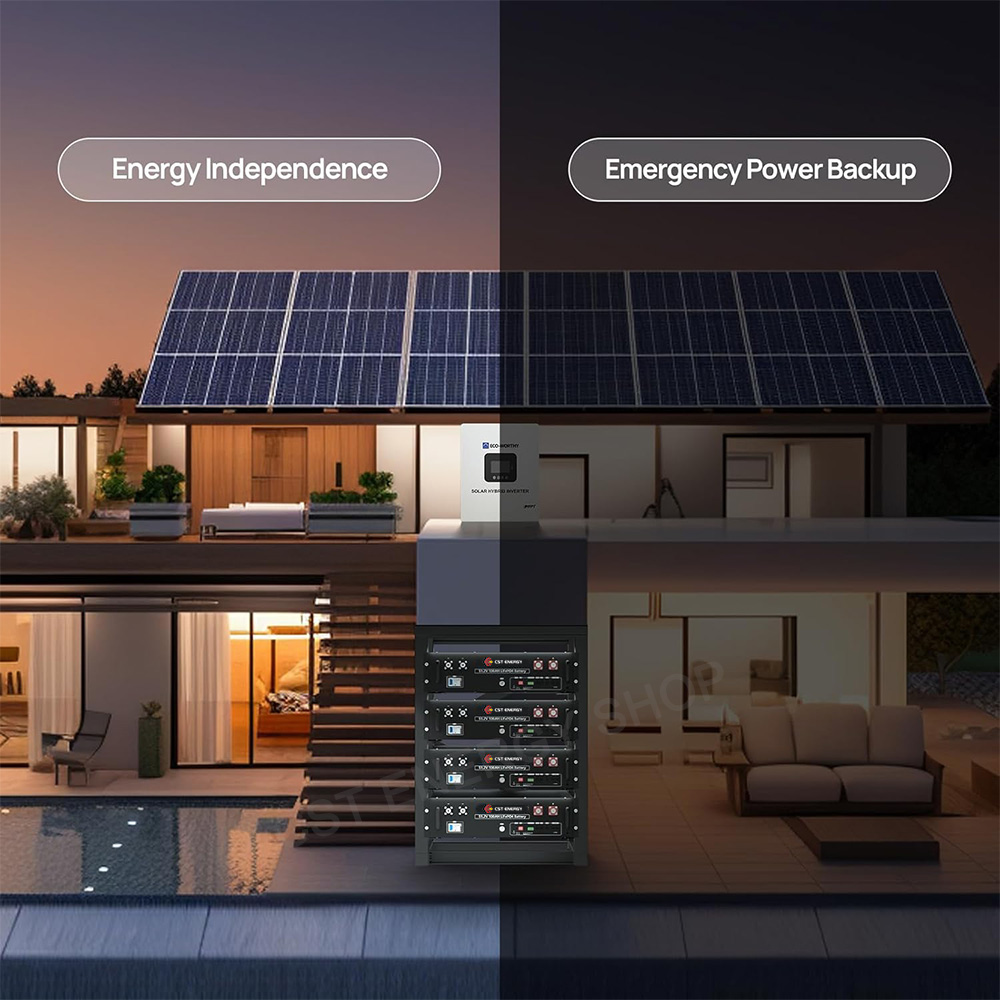 CST ENERGY Battery 48v 100ah Lifepo4 Battery 5.12kWh Lithium Battery ...