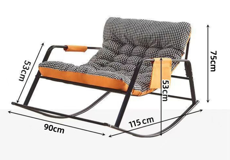 Leisure Rocking Chair for Adult Home Reclining Chair Sofa chair Bedroom ...