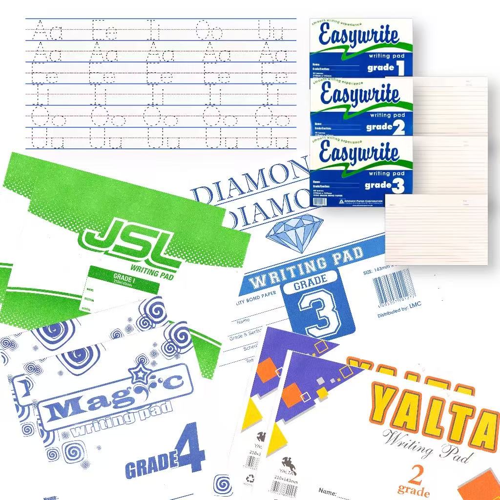 10pcs/Pack Writing pad / Grade 1 / Grade 2 / Grade 3 / Grade 4 ...
