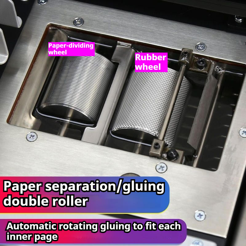 A4 adhesive binding machine, wireless desktop hot melt adhesive granule ...