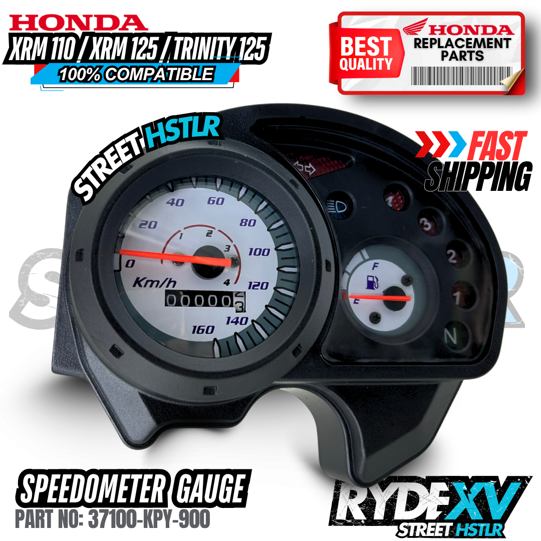 SPEEDOMETER GAUGE Honda XRM 110 / 125 / XRM Trinity 125 (37100-KPY-900 ...