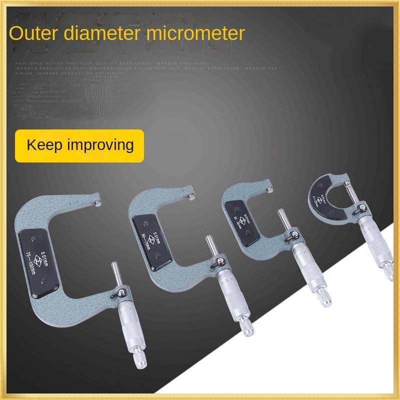 【ready stock】High Precision Outer Micrometer Spiral Micrometer 0-25mm25 ...