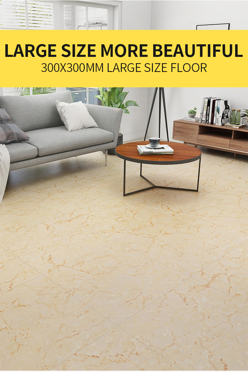 50PCS PVC Vinyl Flooring Planks Floor Sticker Self Adhesive tiles Carpet Mat for home marble ...