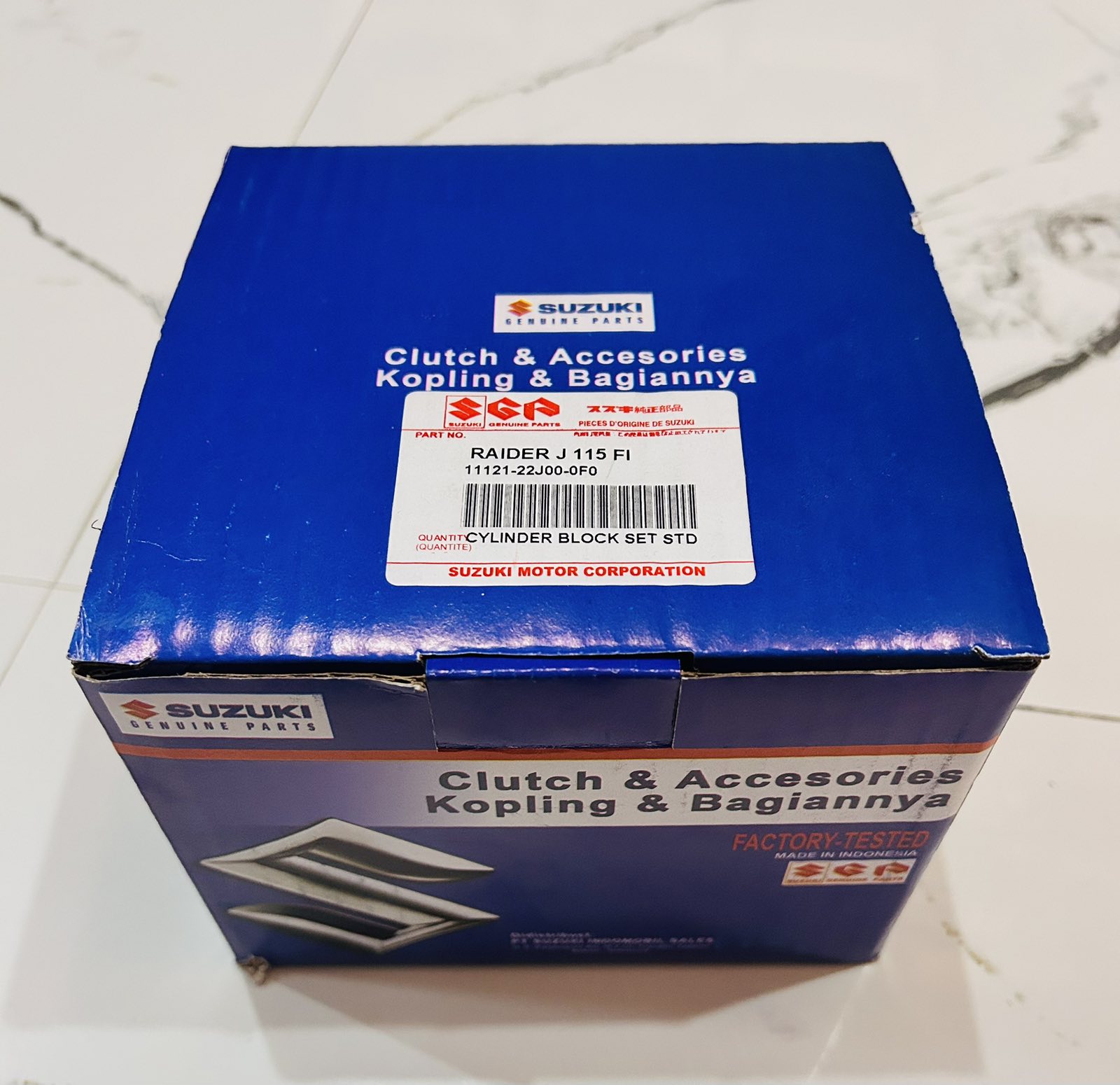 SUZUKI RAIDER J 115 FI SHOOTER 115 FI STD CYLINDER BLOCK SET INDONESIA ...