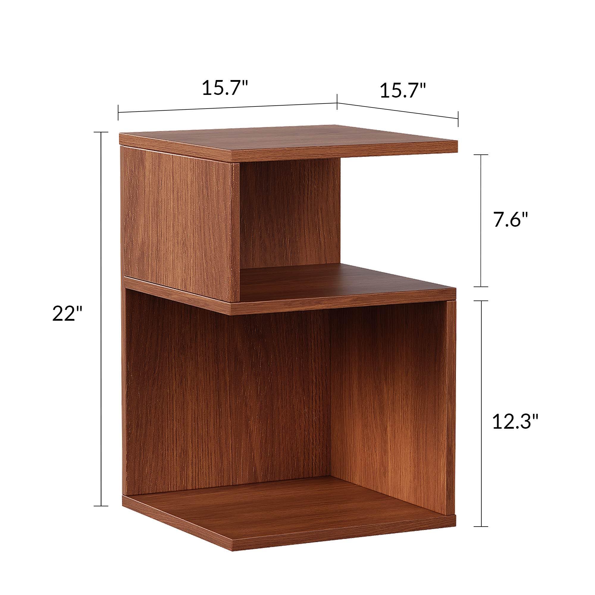 Nordic Bedside Table Small Square Desk Coffee Table Simple Sofa Side ...