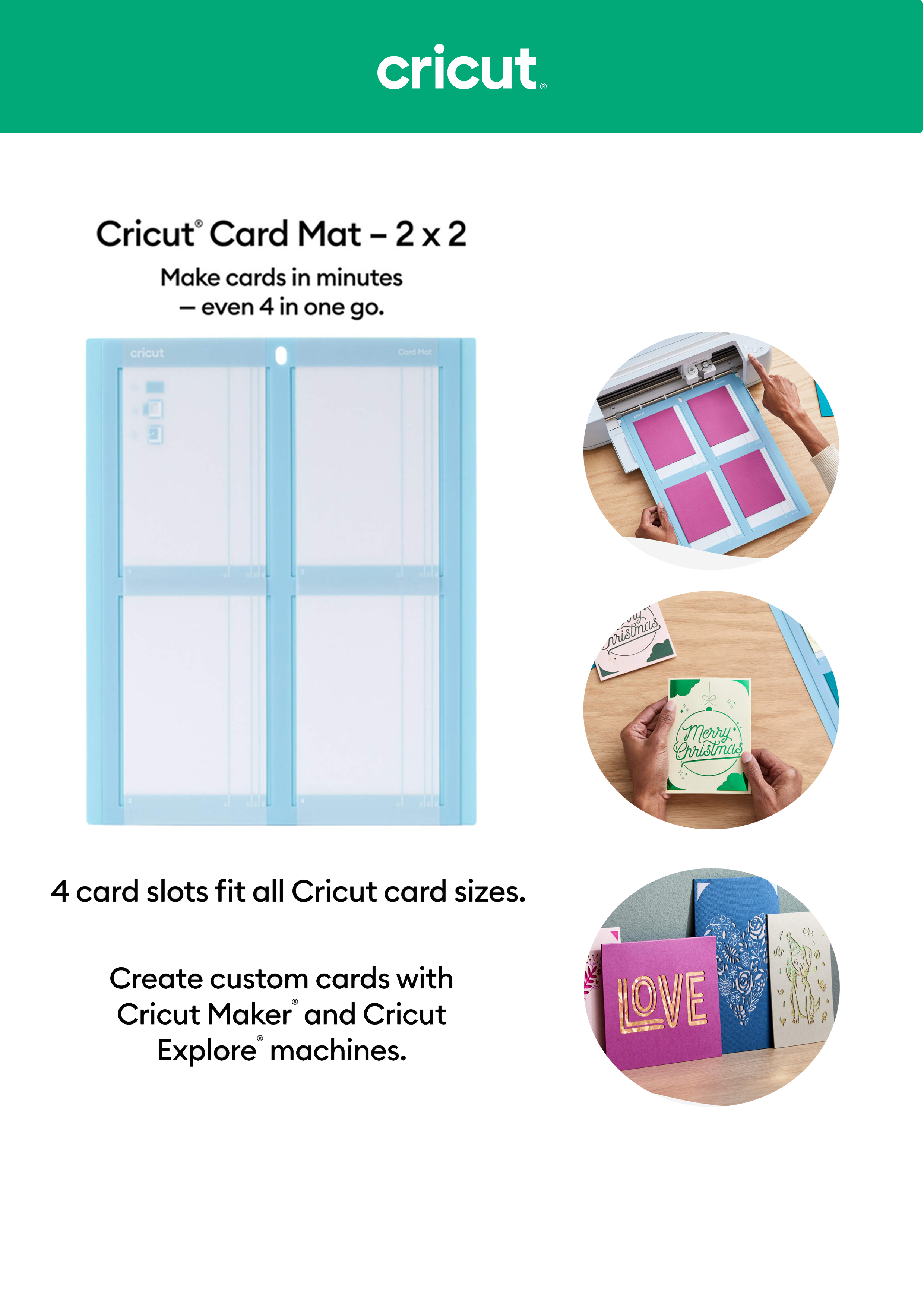 CRICUT Card Mat - 2x2 | Shopee Philippines