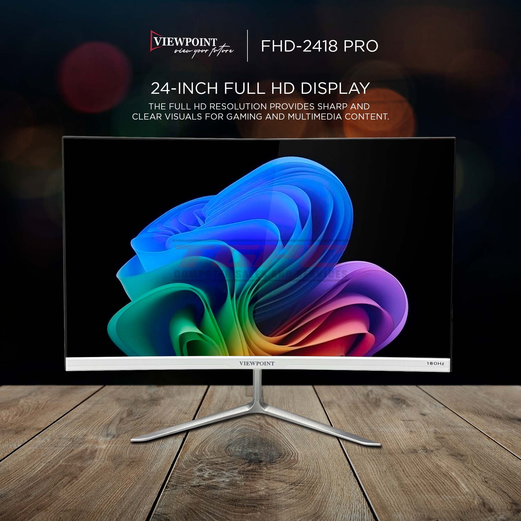 TGPC / Gaming Monitor / ViewPoint - FHD2418 PRO / 24 Inches / 180 HZ Refresh Rate / FHD | Shopee ...