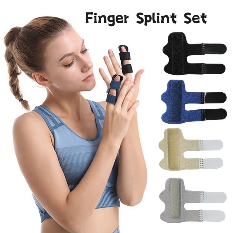 Finger Splint for Pain Relief/ Adjustable Finger Support To Repair ...