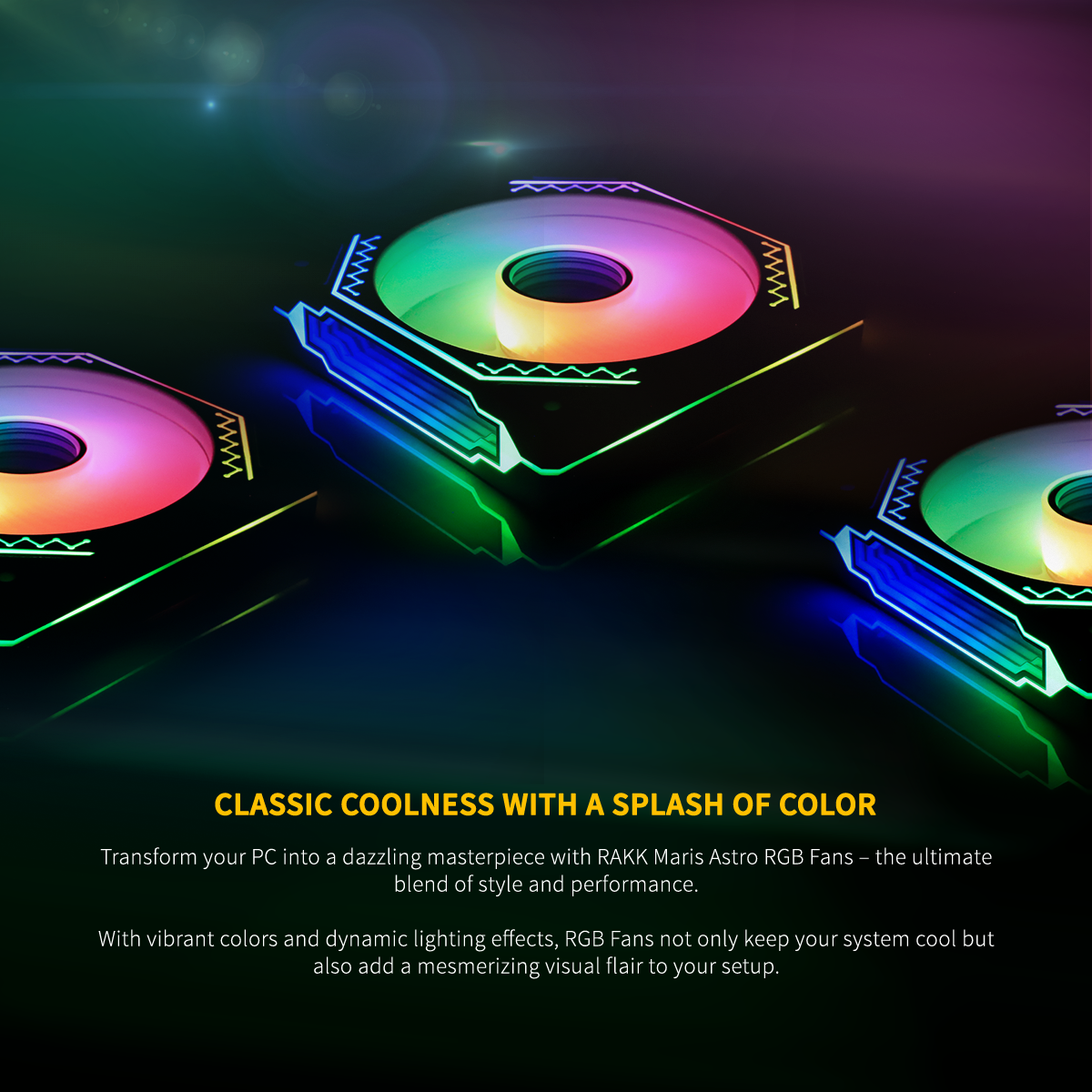 Maris Pro 120mm Single 3pin ARGB and 3in1 Kit RGB| Maris Astro 120mm ...