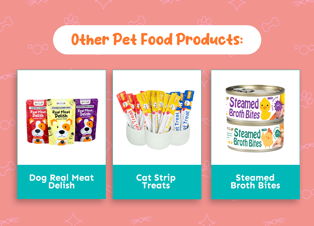 Petsup Cat Wet Food Real Meat Delish 85g - Chicken Salmon Tuna Carrot ...