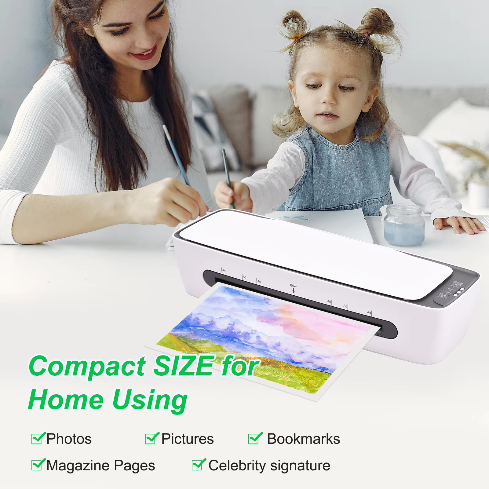 Officom 5in1 SL688 A4 Laminator Hot and Cold Laminating Machine w/ Cut ...
