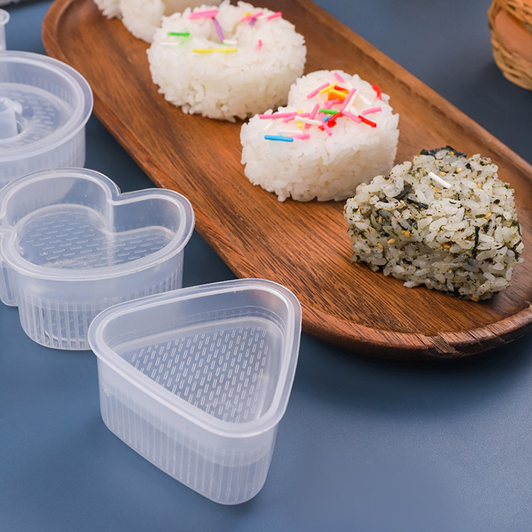 DIY Rice Ball Sushi Mold Creative Cute Shape Rice Ball Mold Cartoon ...