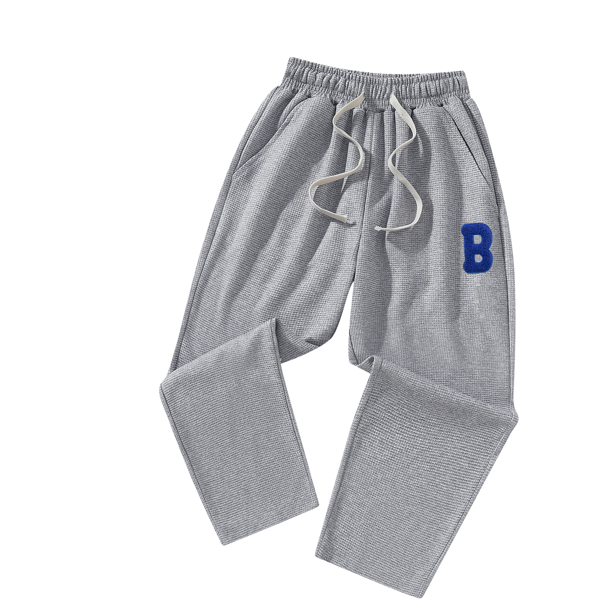 6-11yrs letter B waffle pants for kids boys girls unisex causal style ...