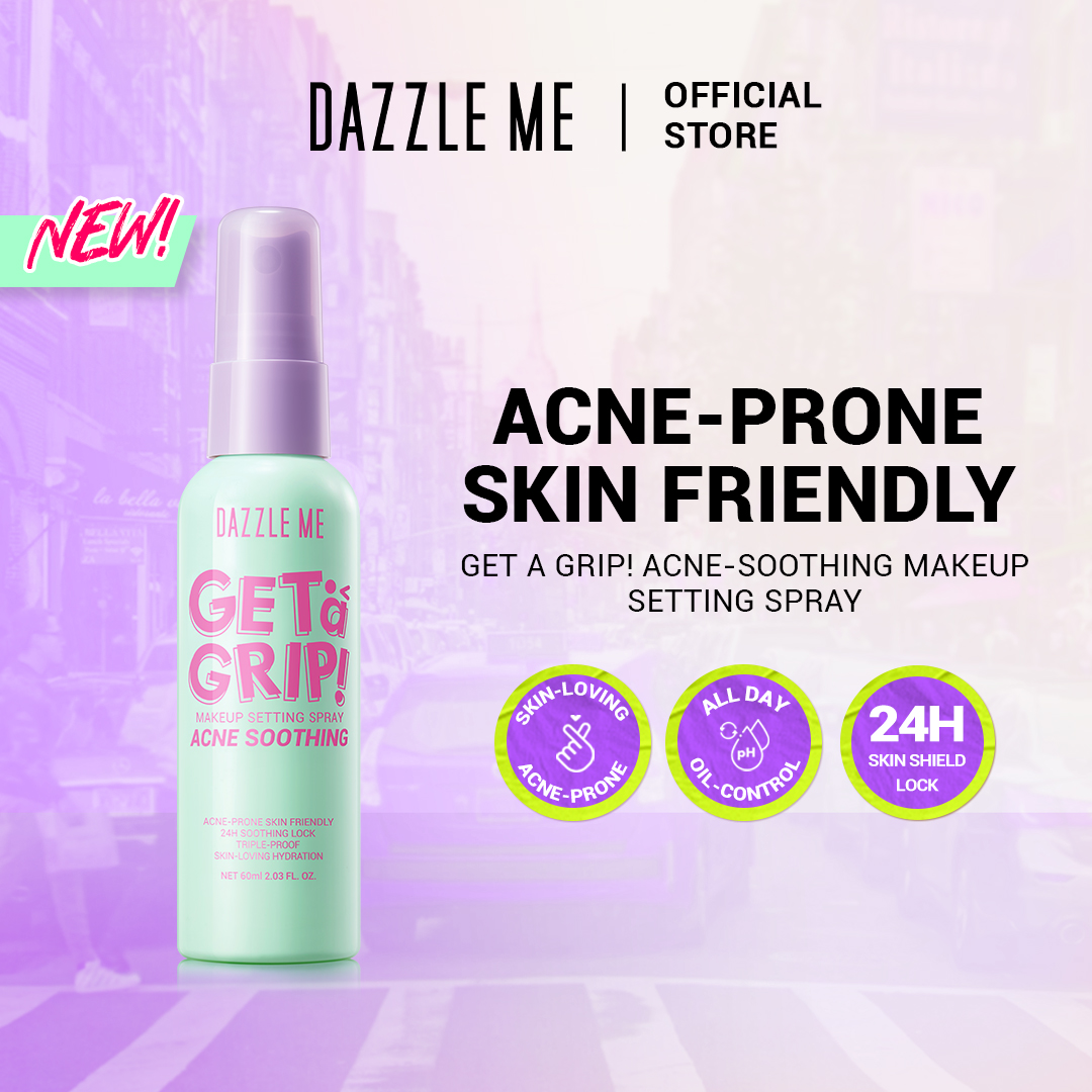 MOST LOVED! | DAZZLE ME Get a Grip! Makeup Setting Spray Dewy Fix 60ml ...