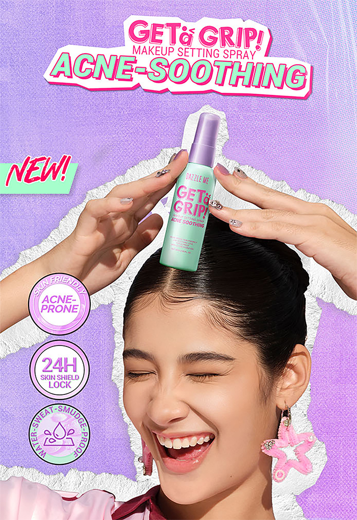 DAZZLE ME Get a Grip! Makeup Setting Spray - Acne Soothing 60ml ...