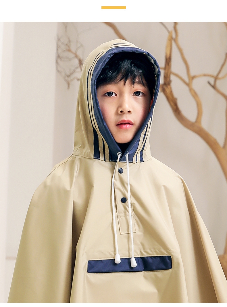 Children's Raincoat Cape Style, Advanced Student Raincoat, Children's ...
