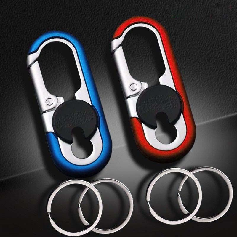 High-end Keychain Creative Buckle Key Ring Outdoor Car Keychain ...