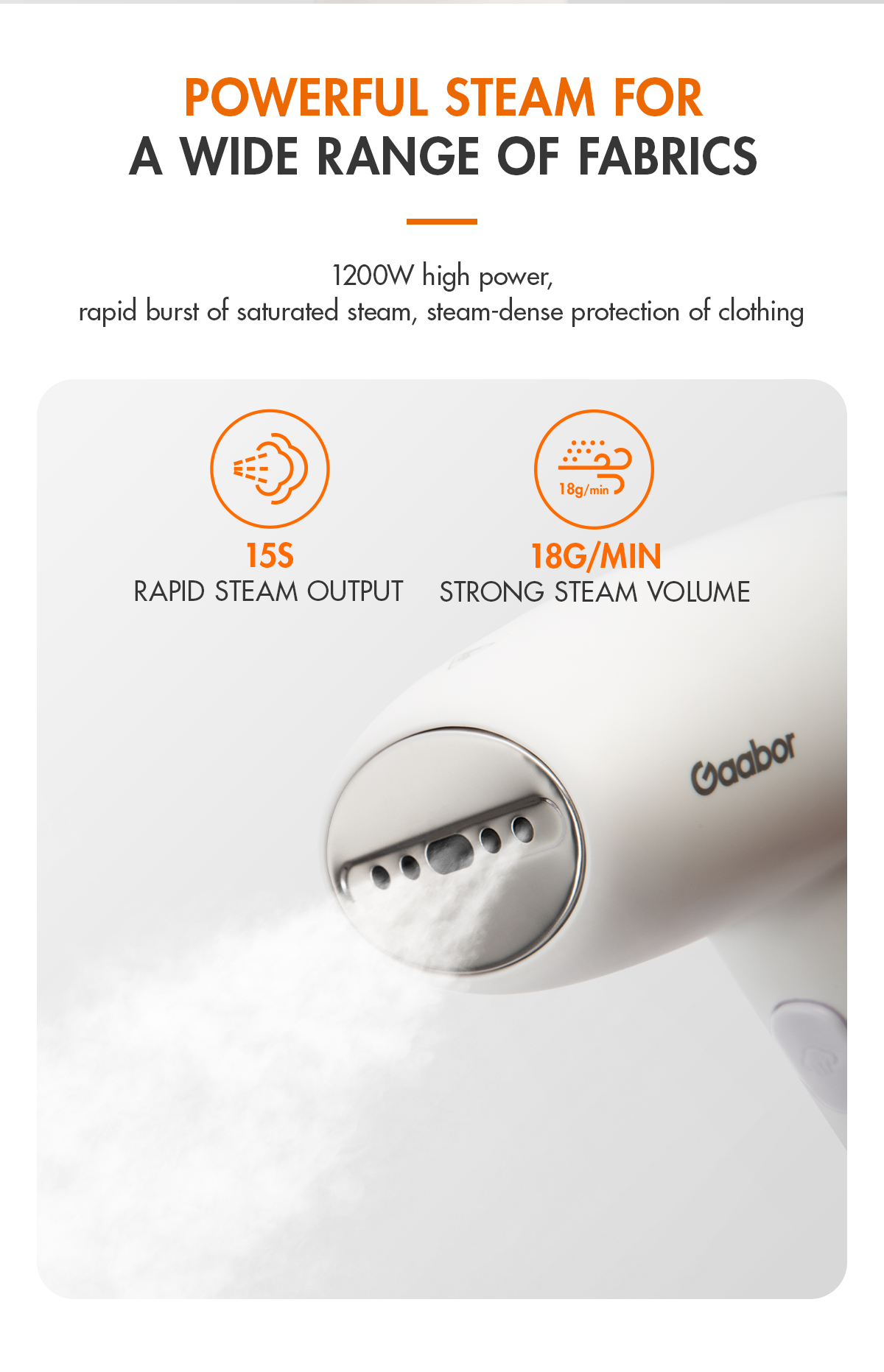 [Buy 1 Take 1] Gaabor Garment Steamer Quick Ironing 1.8L+ Gaabor ...